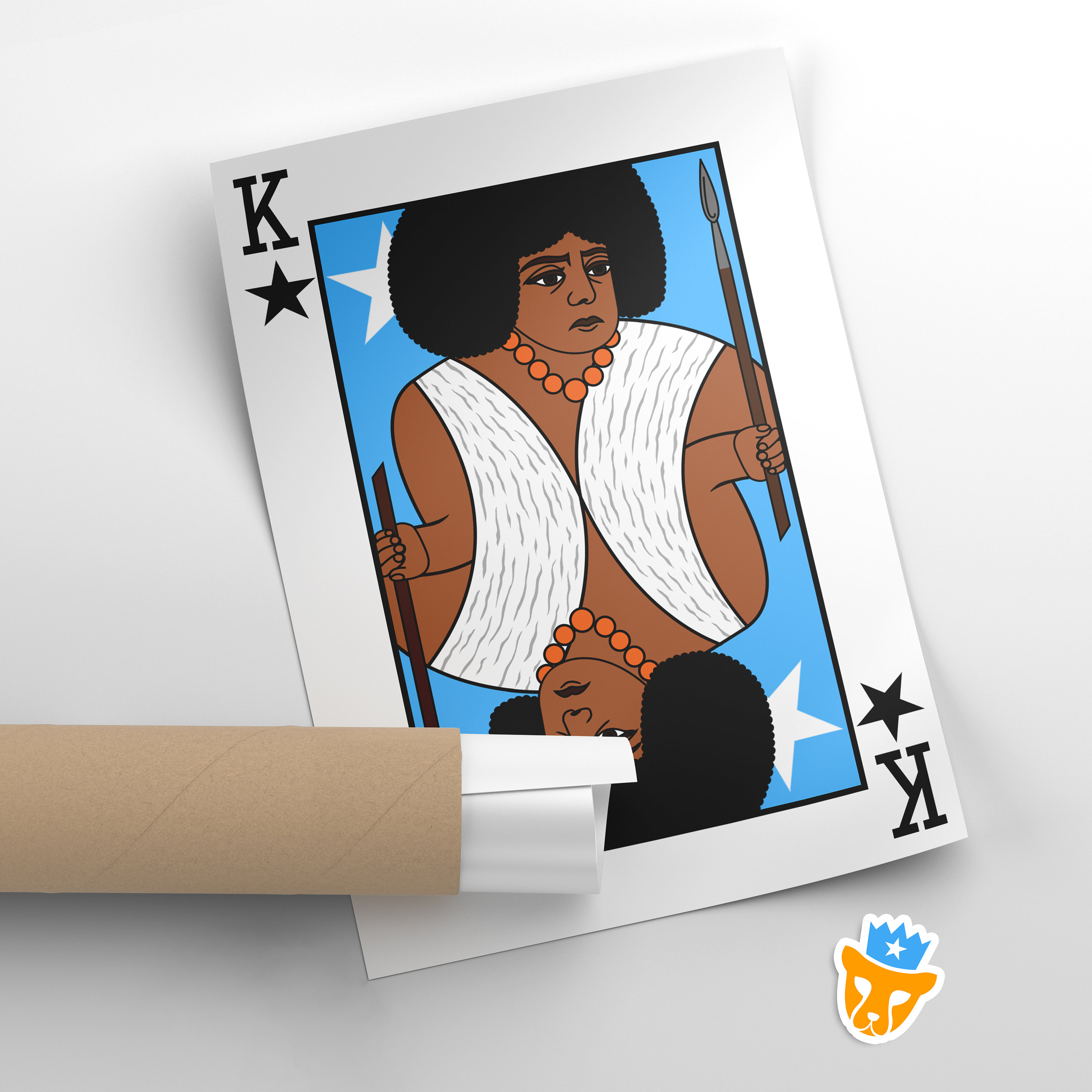 Somali King Card - Etsy