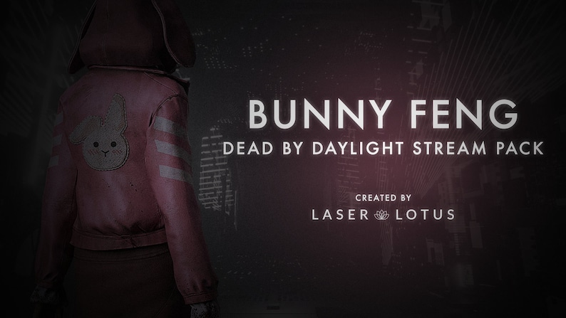 Dead by Daylight // Pink Bunny Feng Min Stream Overlay Package - Etsy