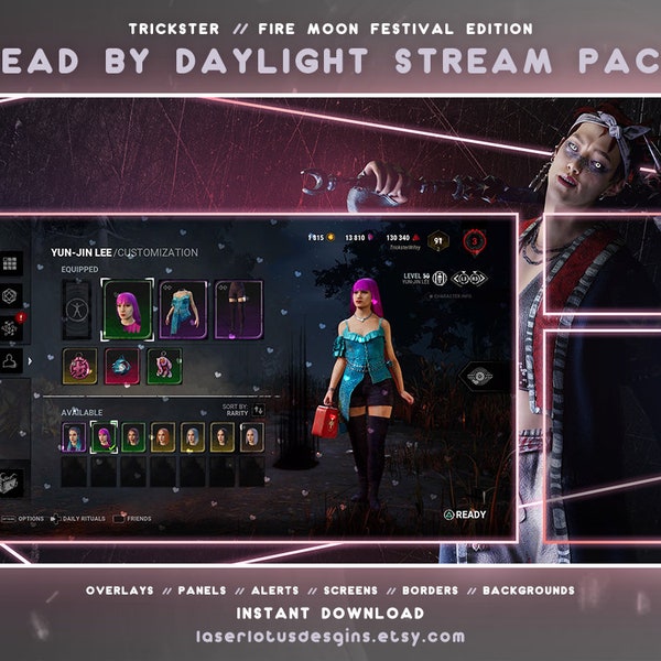 Dead by Daylight Twitch Overlay - Etsy