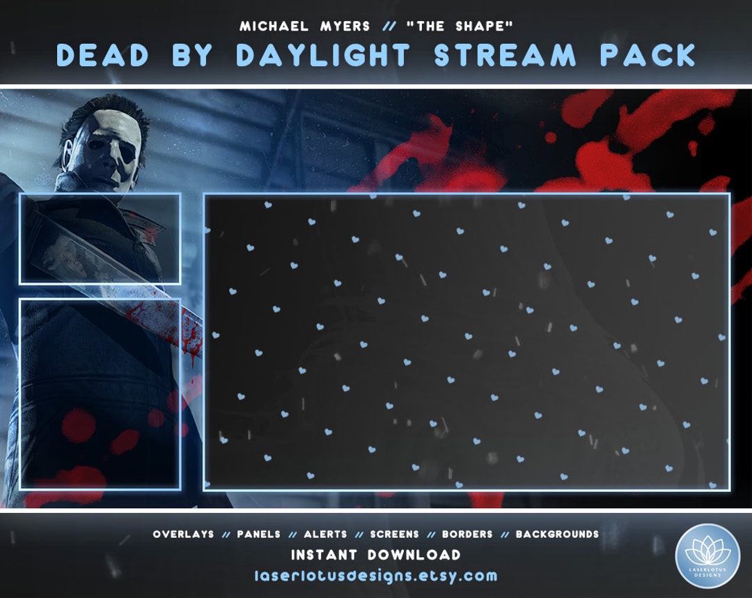 Dead by Daylight // Michael Myers "the Shape" – Stream Overlay Package ...