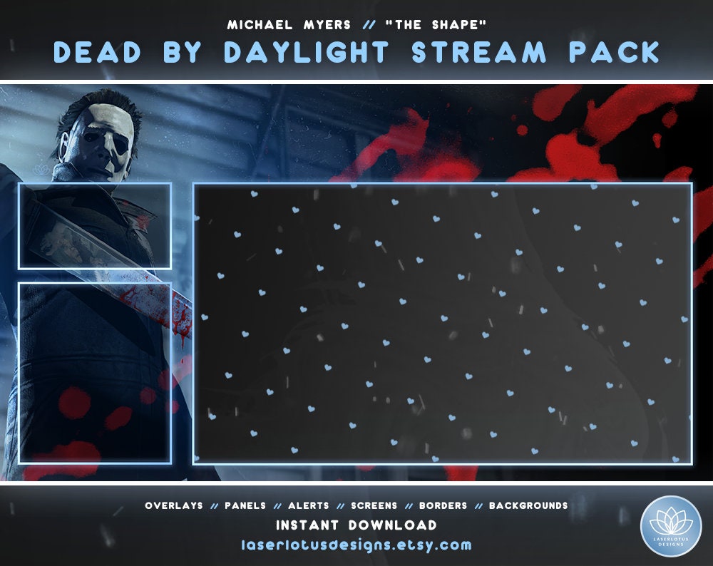 Dead by Daylight // Michael Myers "the Shape" – Stream Overlay Package ...
