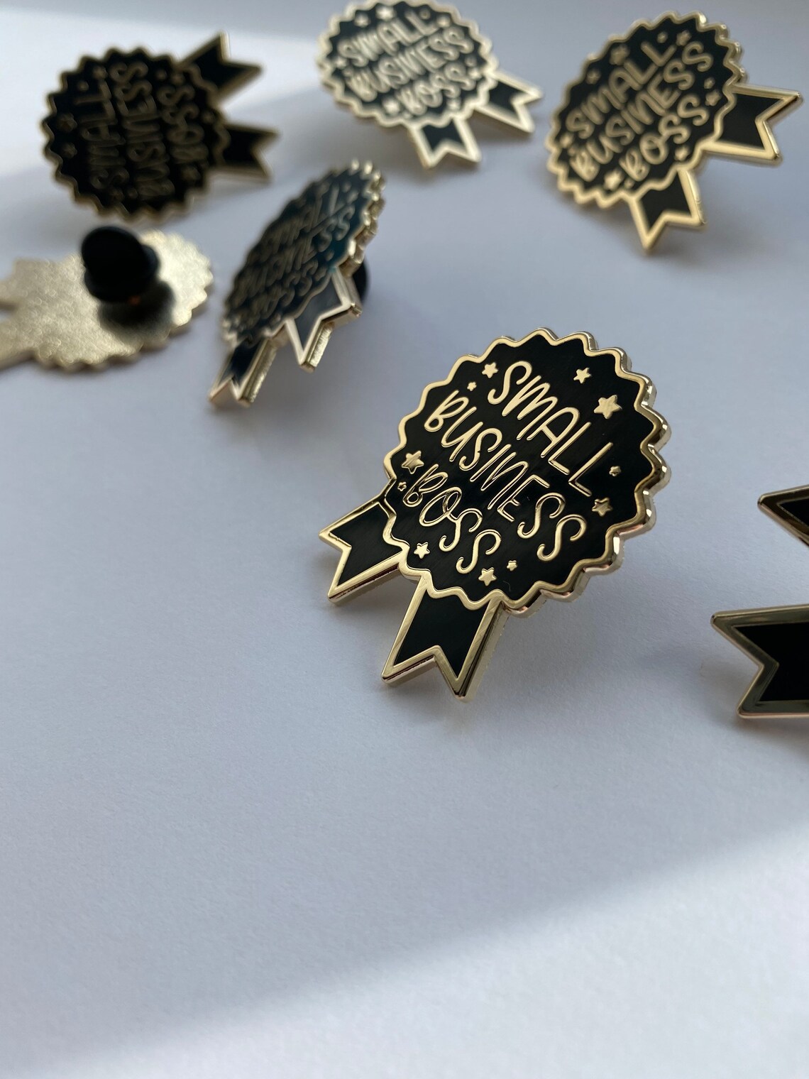 Small Business Boss Pin Badge Hard Enamel Pin Badge | Etsy