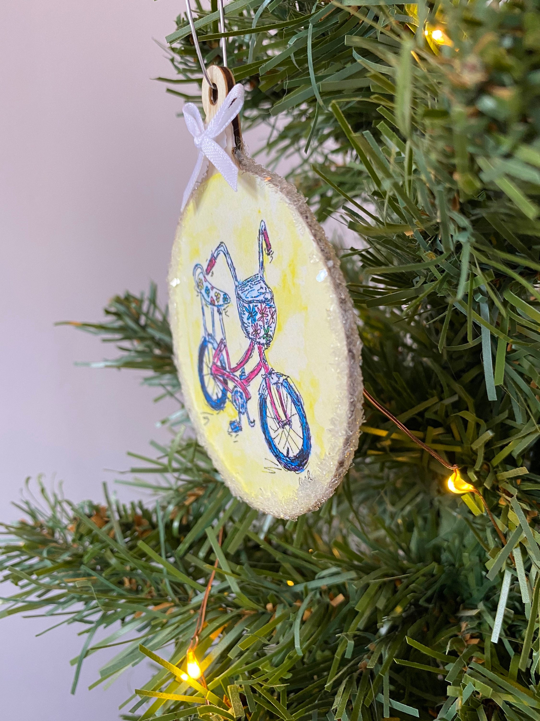 Retro Flower Power Bike - Etsy