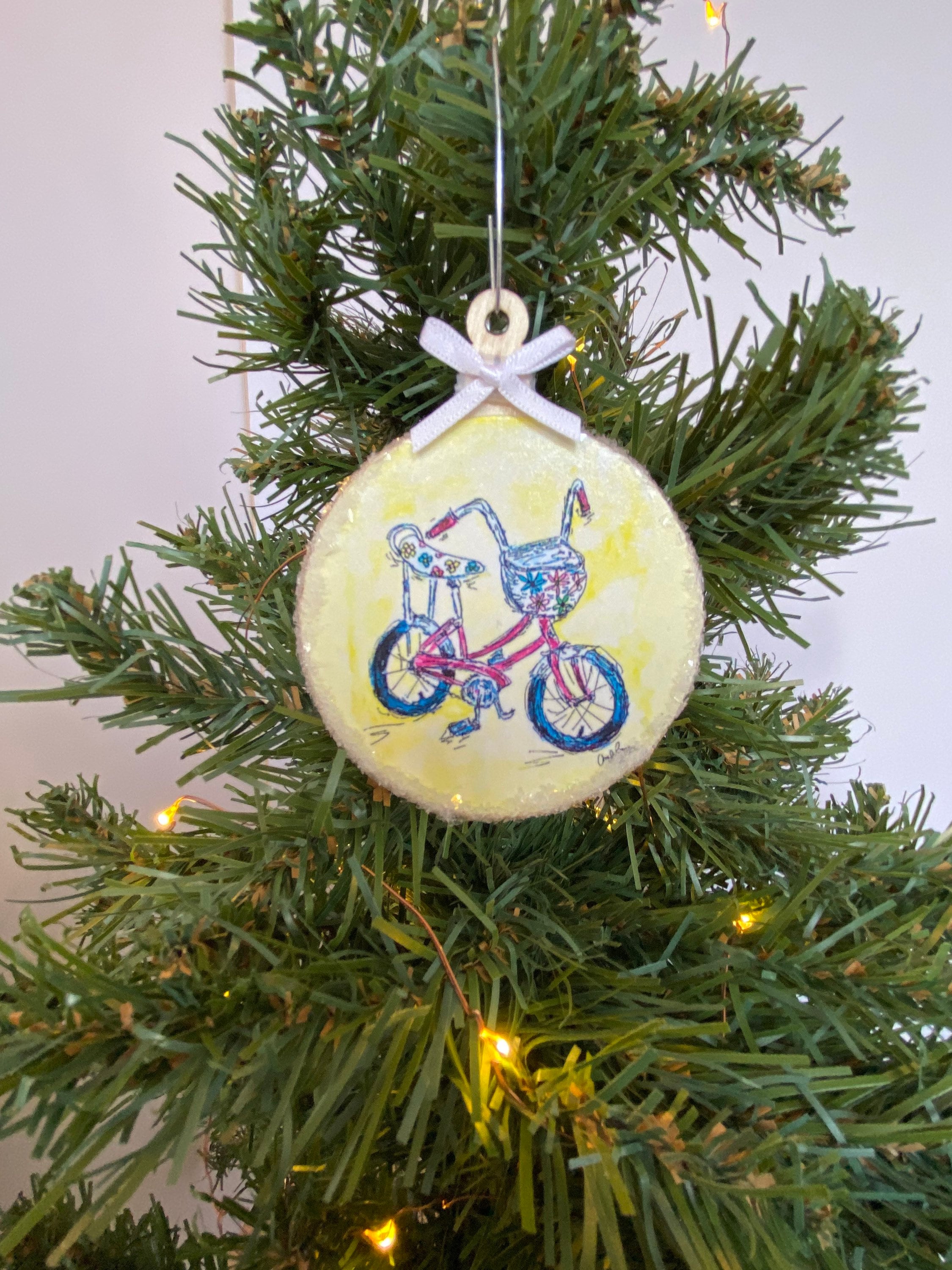 Retro Flower Power Bike - Etsy