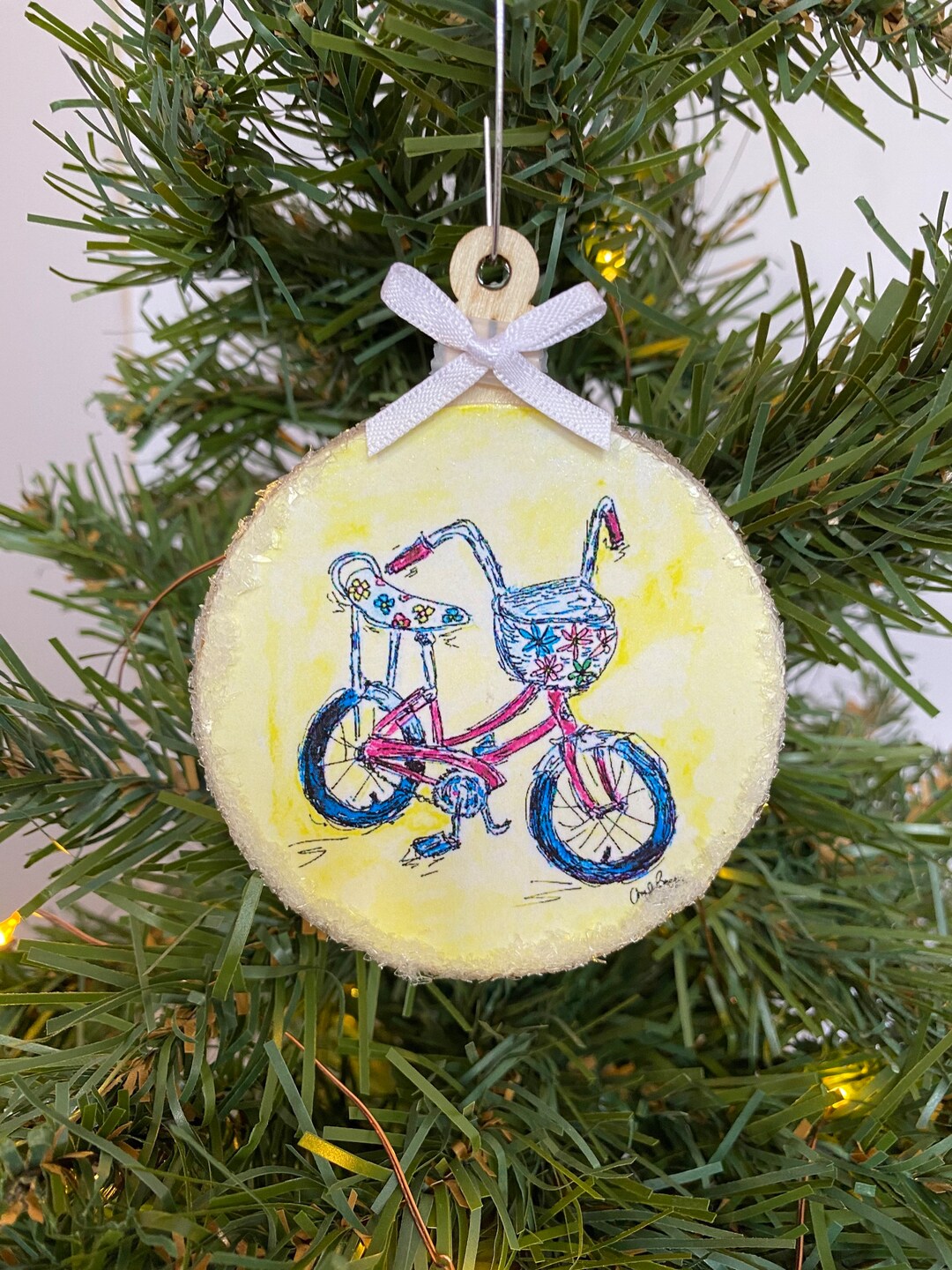 Retro Flower Power Bike - Etsy