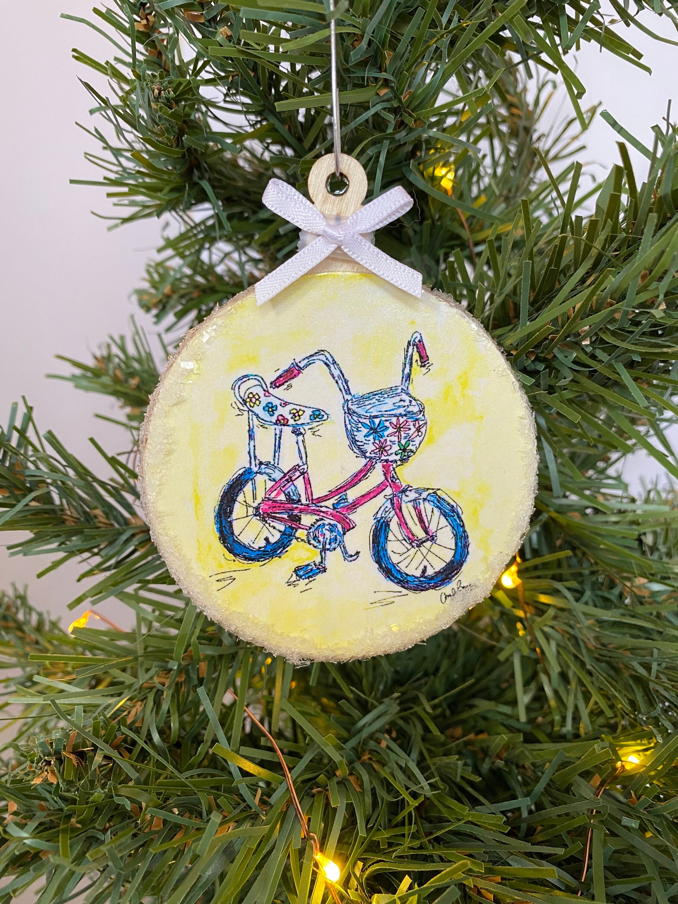 Retro Flower Power Bike - Etsy