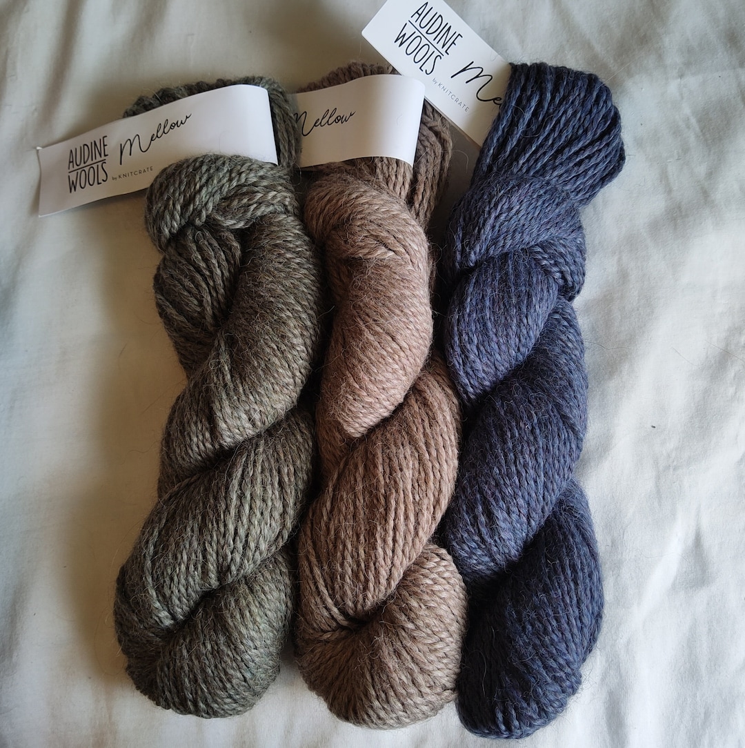Audine Wools Mellow Yarn - Alpaca/tencel - Etsy
