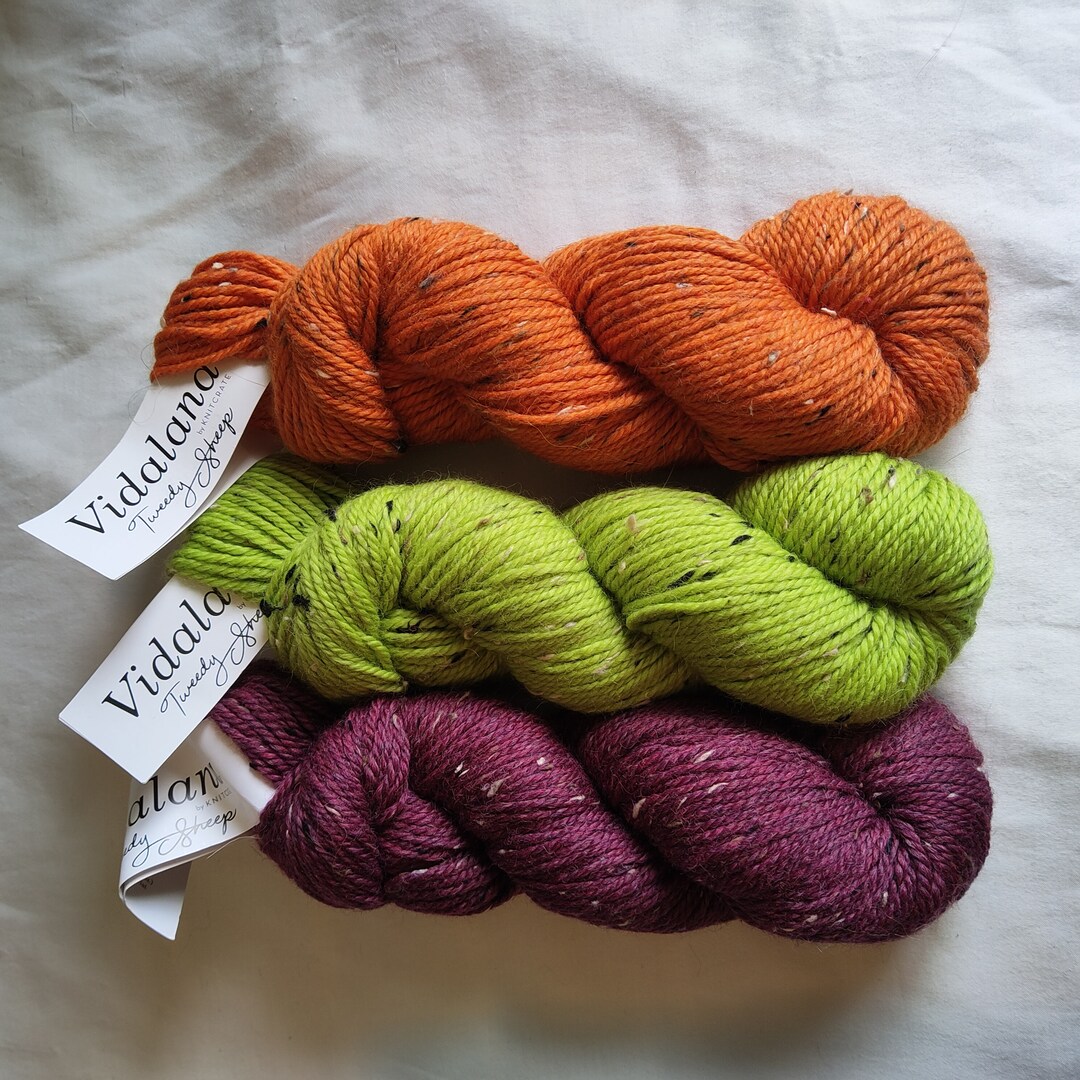 Vidalana Tweedy Sheep Yarn - Etsy