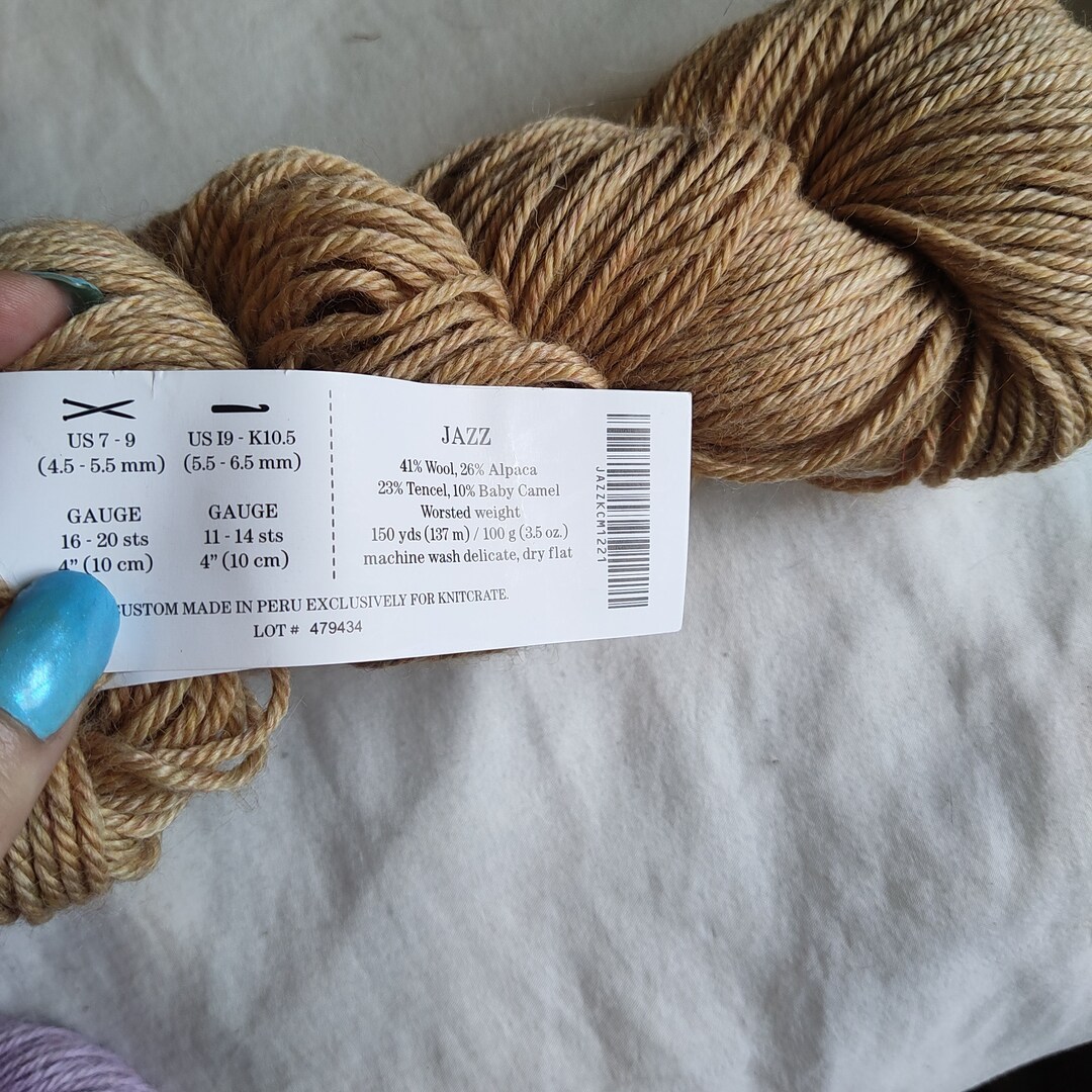 Audine Wools Harmony Wool, Alpaca, Tencel, Baby Camel Color Jazz - Etsy