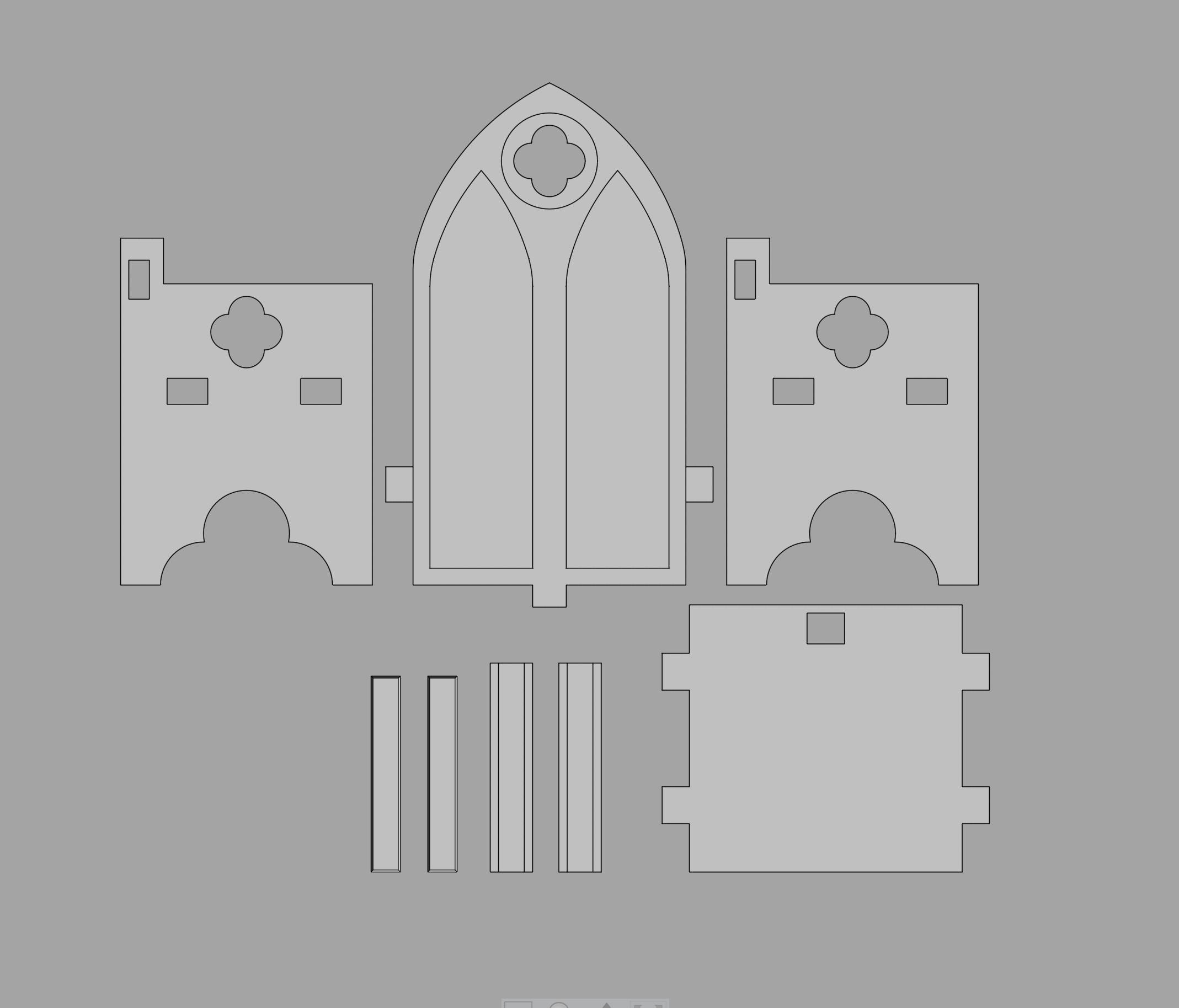 Gothic Medieval High Back Chair Digital File STL - Etsy