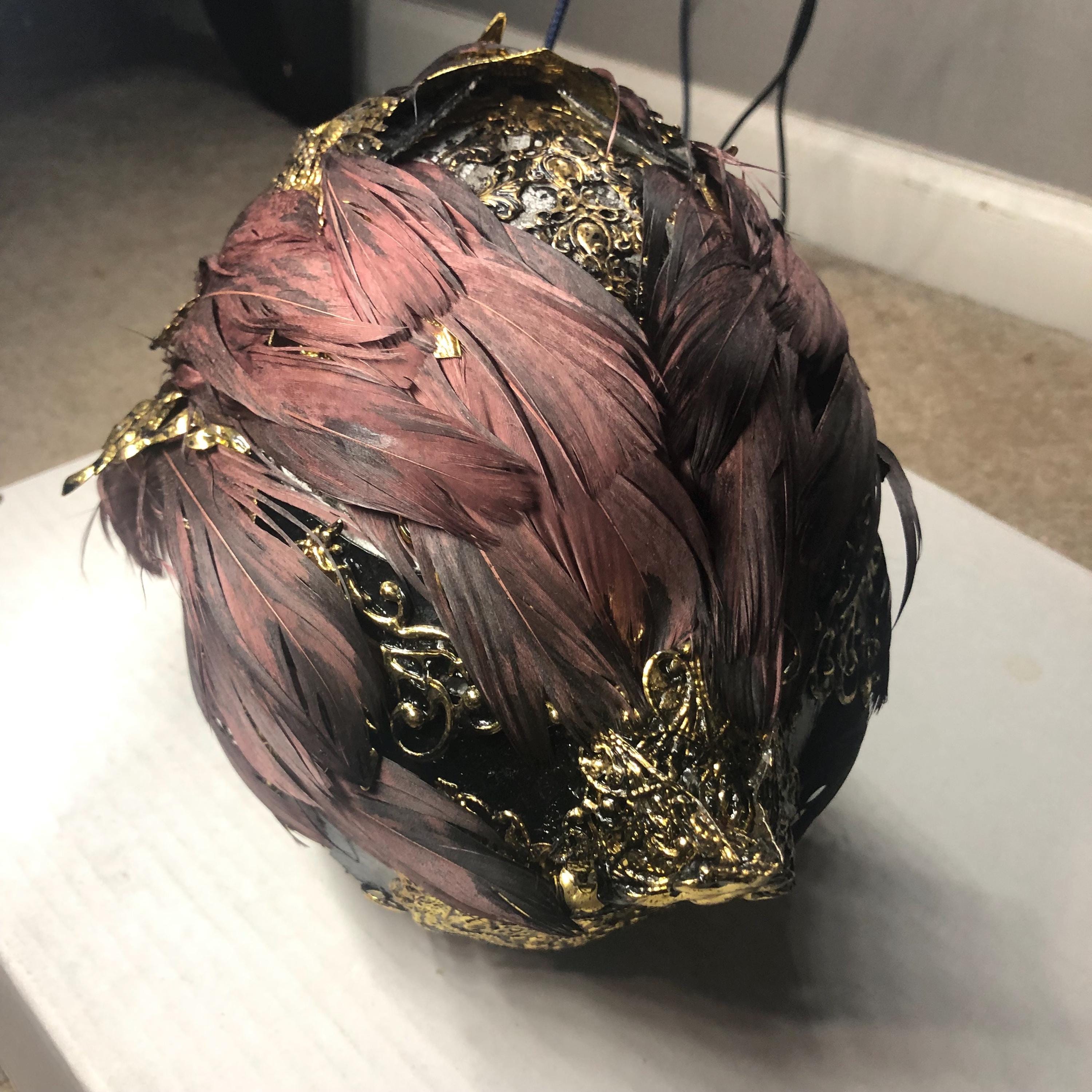 Custom Vampire Royalty Warrior Trophy Head Gothic Skull Armor Medieval ...