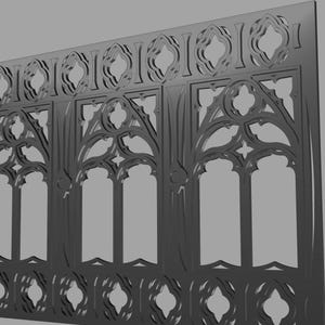 Gothic Faceplate X 2 STL STEP Model Digital Download - Etsy