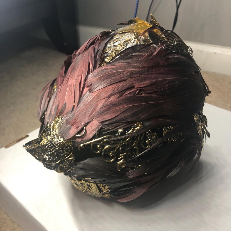 Custom Vampire Royalty Warrior Trophy Head Gothic Skull Armor Medieval ...