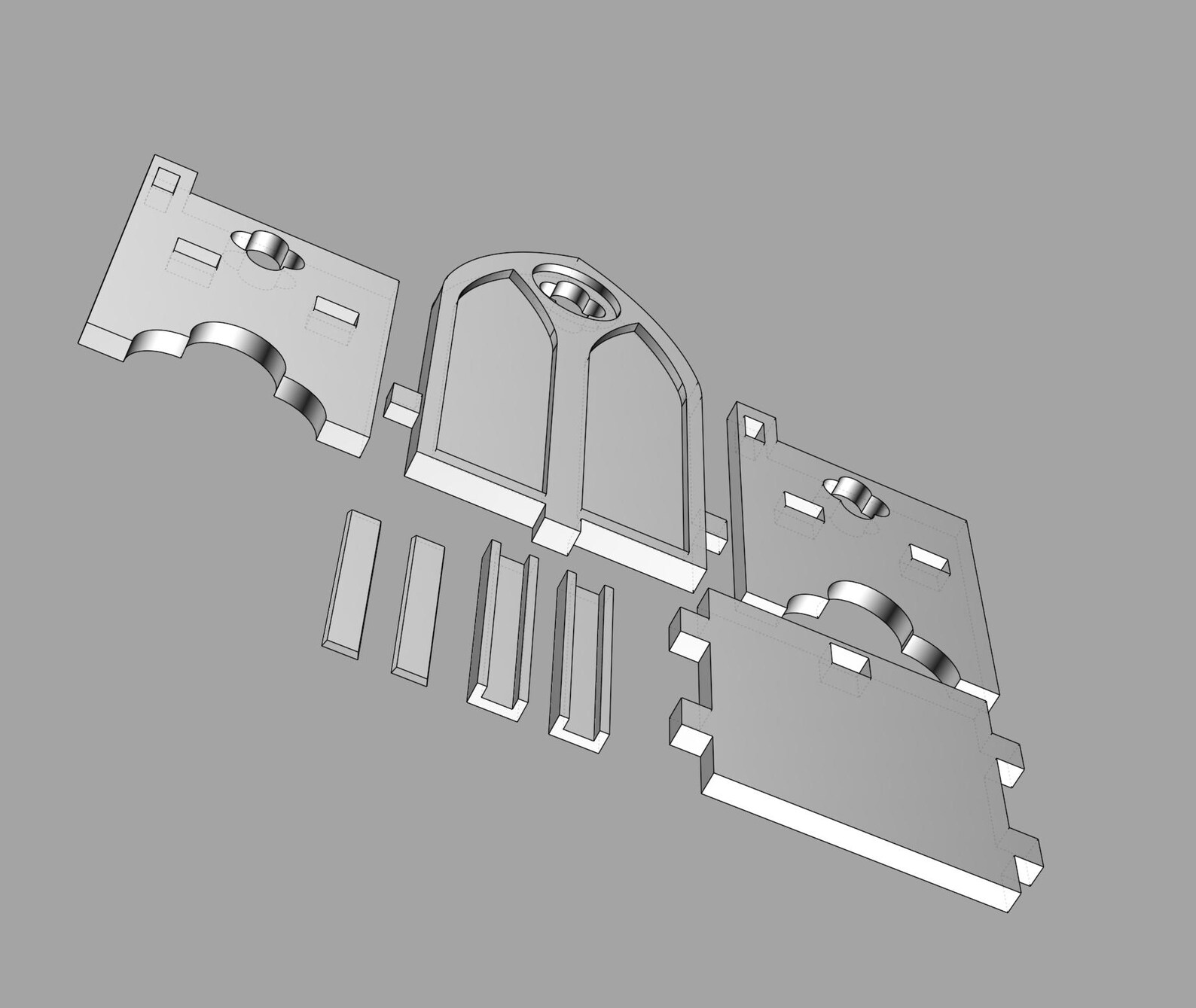 Gothic Medieval High Back Chair Digital File STL - Etsy