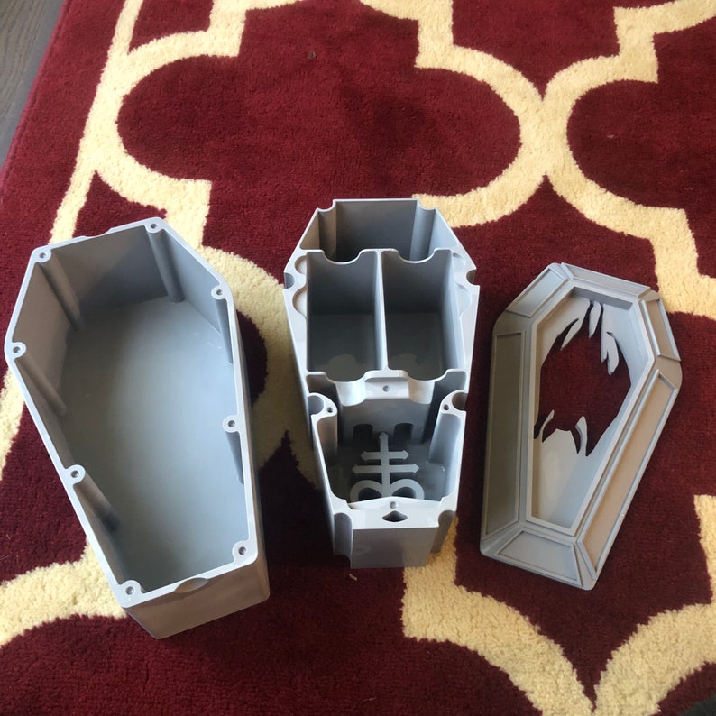Ultra Pro Vampire Coffin Deck Holder 3D Print STL File - Etsy