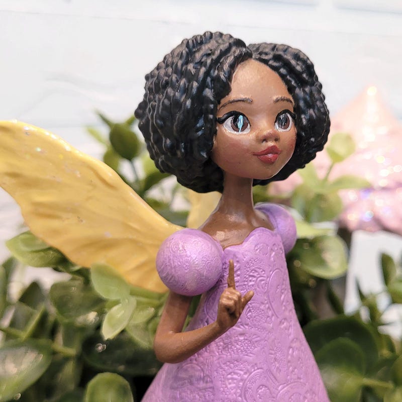 Tinkerbell Garden Statue - Etsy