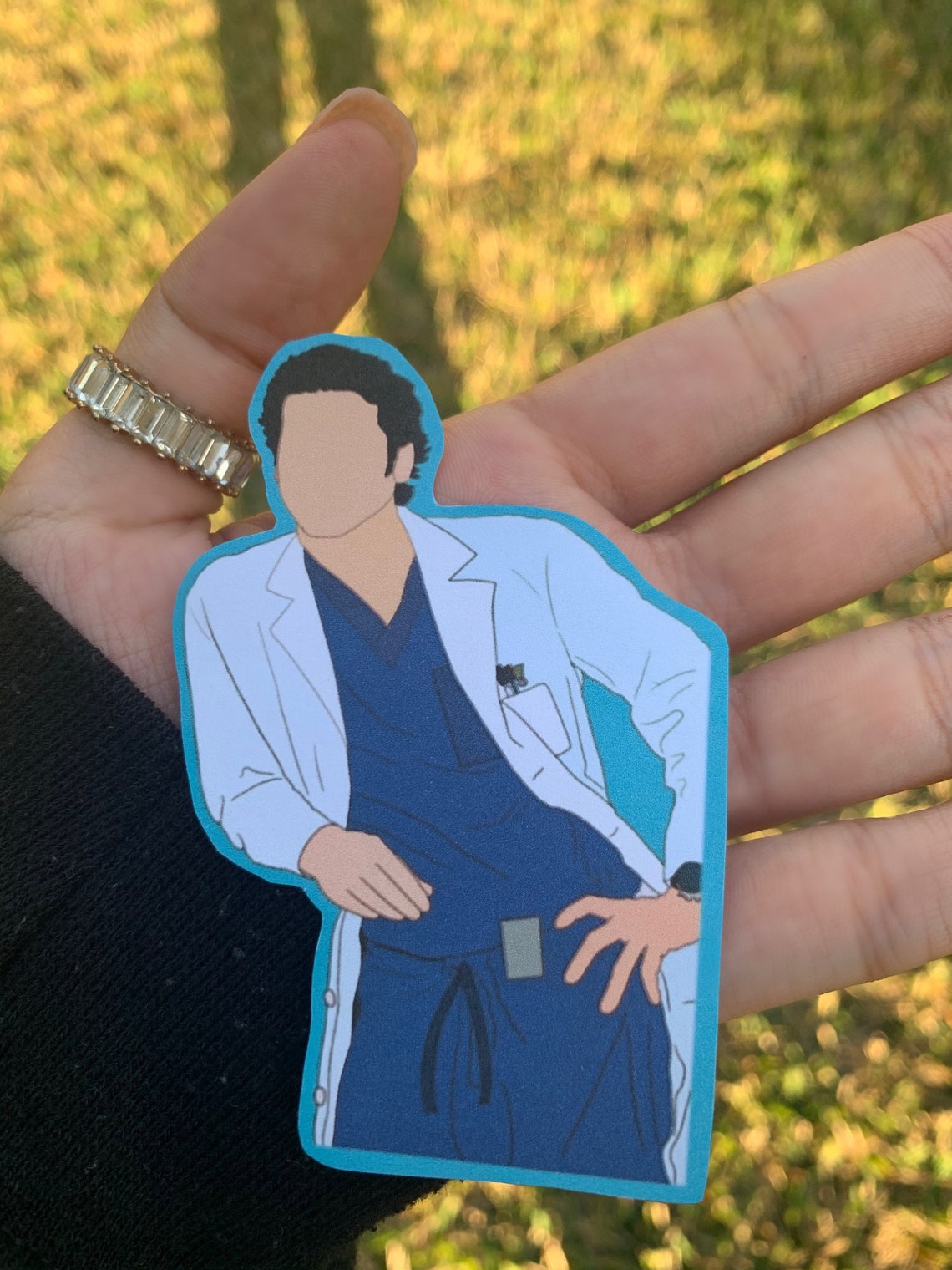 Derek Shepard pegatina resistente a la intemperie - Etsy España