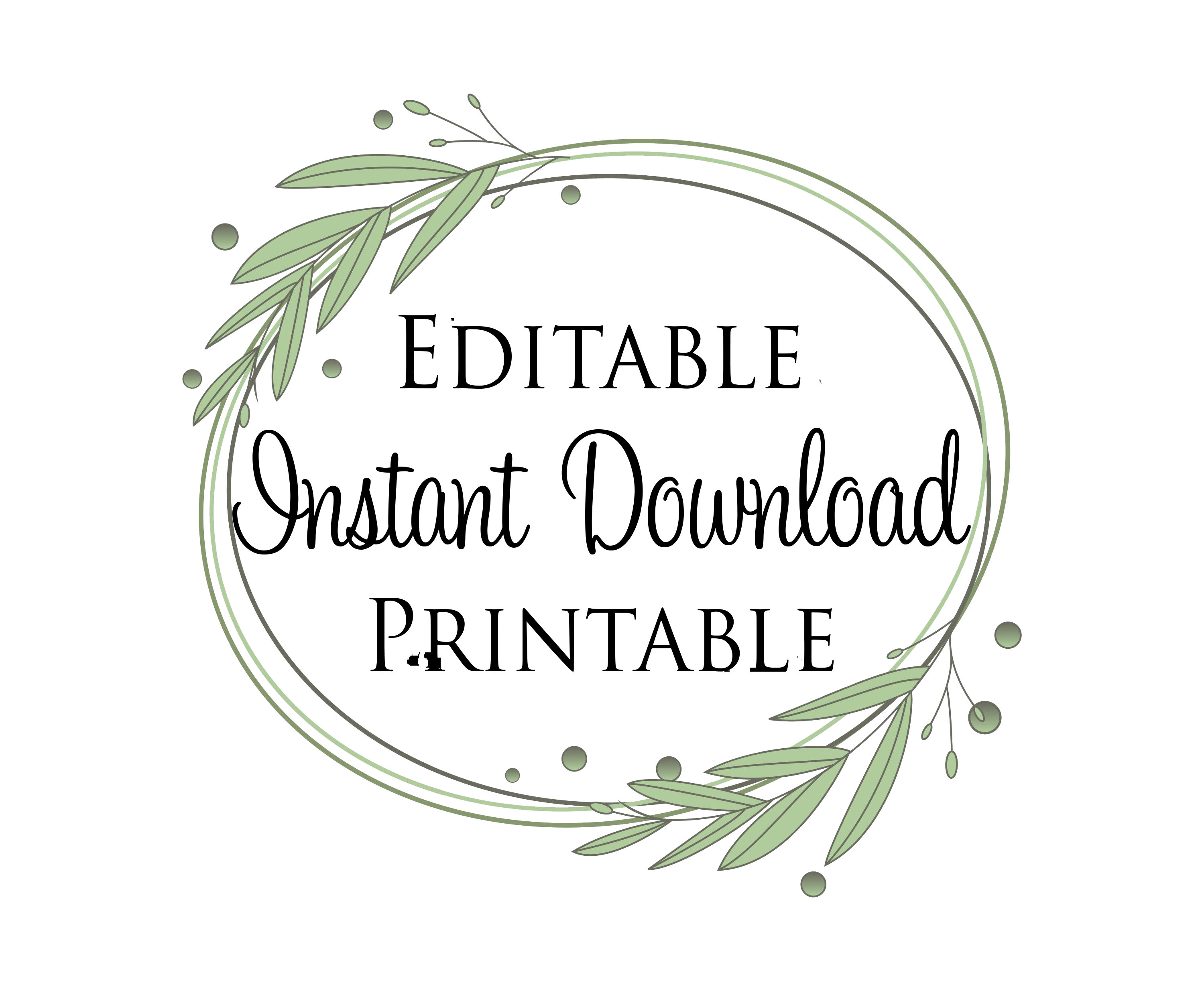 Printable Gift Certificate With Option to Add Your Logo. Electronic ...