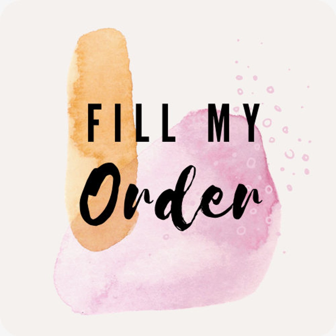 Upgrade- Fill My Order- Editing Add On - Etsy
