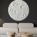 Round Artwork, Moon Wall Art, Round Wall Art, Planet Artwork,moon Wall ...