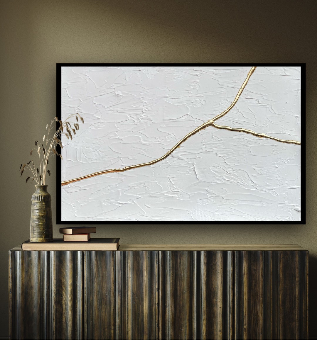 Kintsugi Wall Art,japanese Ceramics,concrete Wall Art,japanese ...