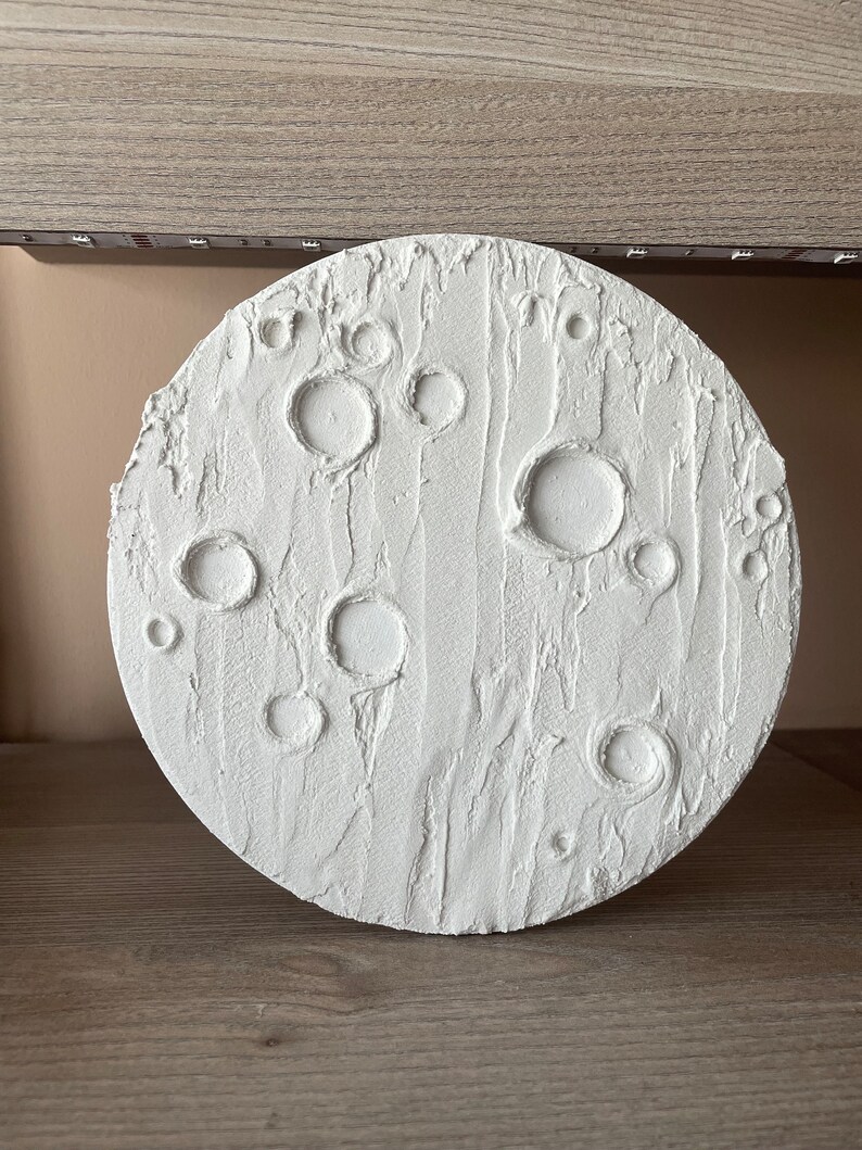 Round Artwork, Moon Wall Art, Round Wall Art, Planet Artwork,moon Wall ...