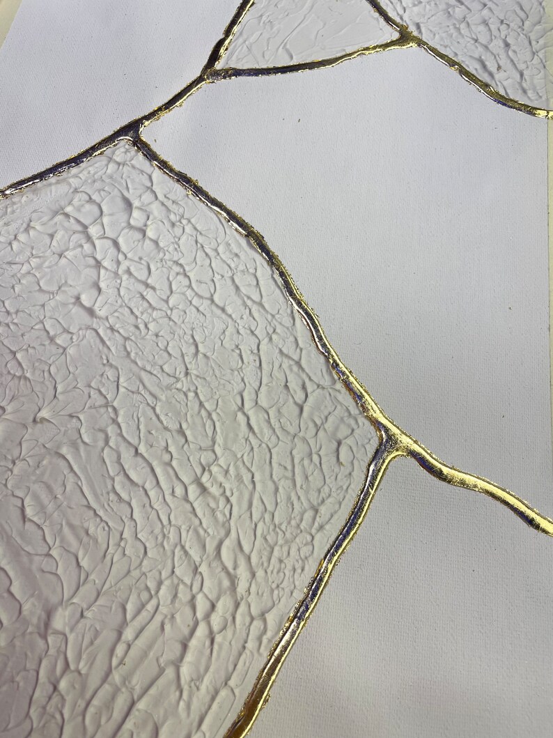 Plaster Wall Art Kintsugi Japanese Art Japanese Pottery - Etsy