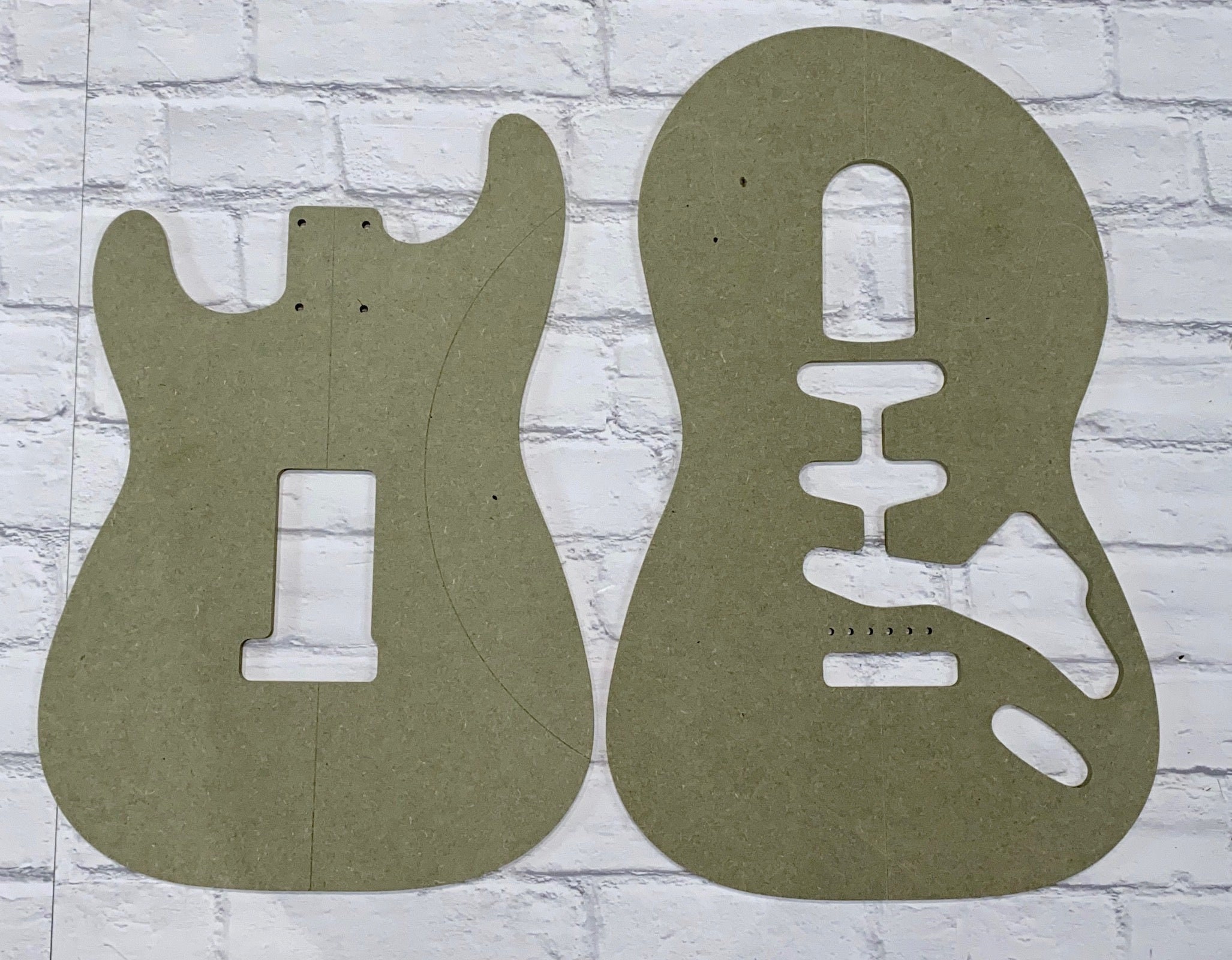 Stratocaster / Strat Guitar Templates - Etsy