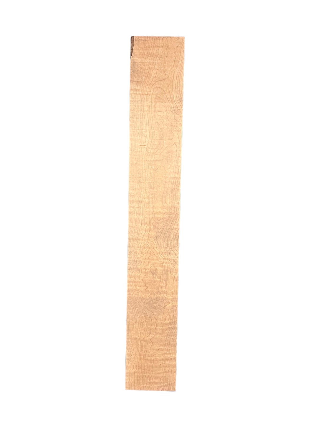 Baked Maple Neck Blank 4A Curly Red Maple Flamed Blank 715x 105x 24 ...