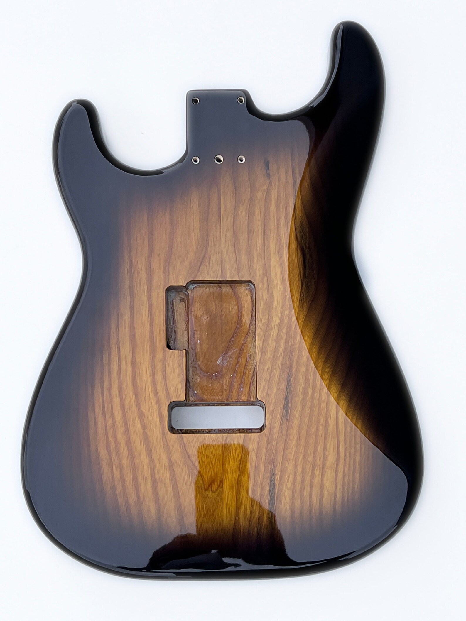 Stratocaster Body, Eric Clapton 25 DB Boost Circuit Rout 2 Tone Burst ...