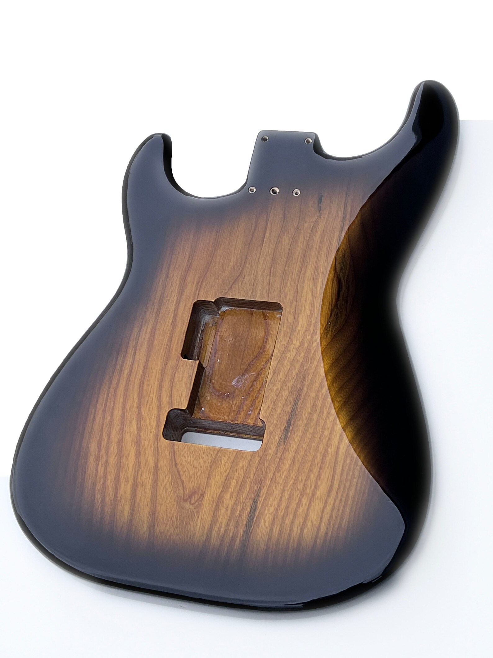 Stratocaster Body, Eric Clapton 25 DB Boost Circuit Rout 2 Tone Burst ...