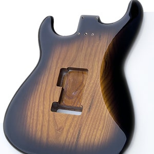 Stratocaster Body, Eric Clapton 25 DB Boost Circuit Rout 2 Tone Burst ...