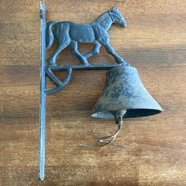 Iron Dinner Bell - Etsy