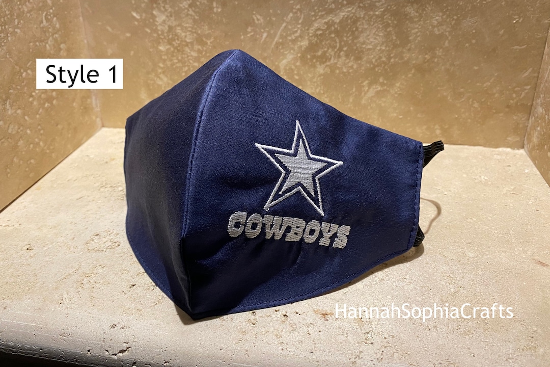Cowboys Face Mask, Cowboys Gift, Dallas Cowboys Face Mask With Nose ...