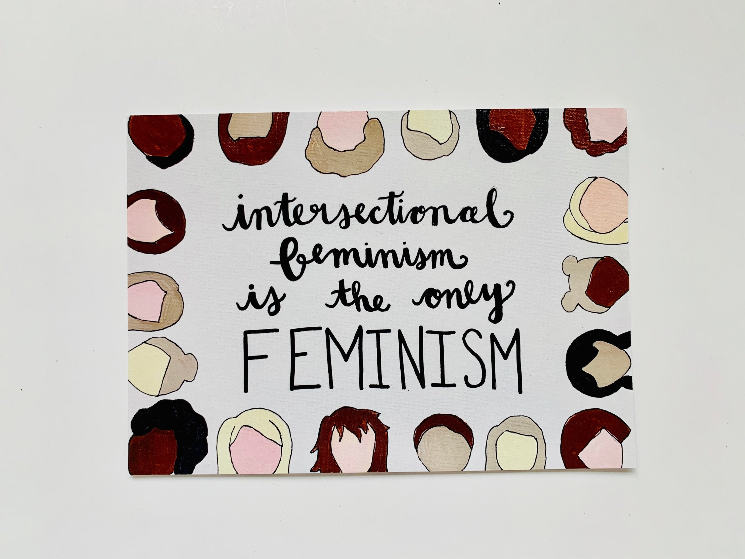 Intersectional Feminism Print Feminist Art Feminist Etsy
