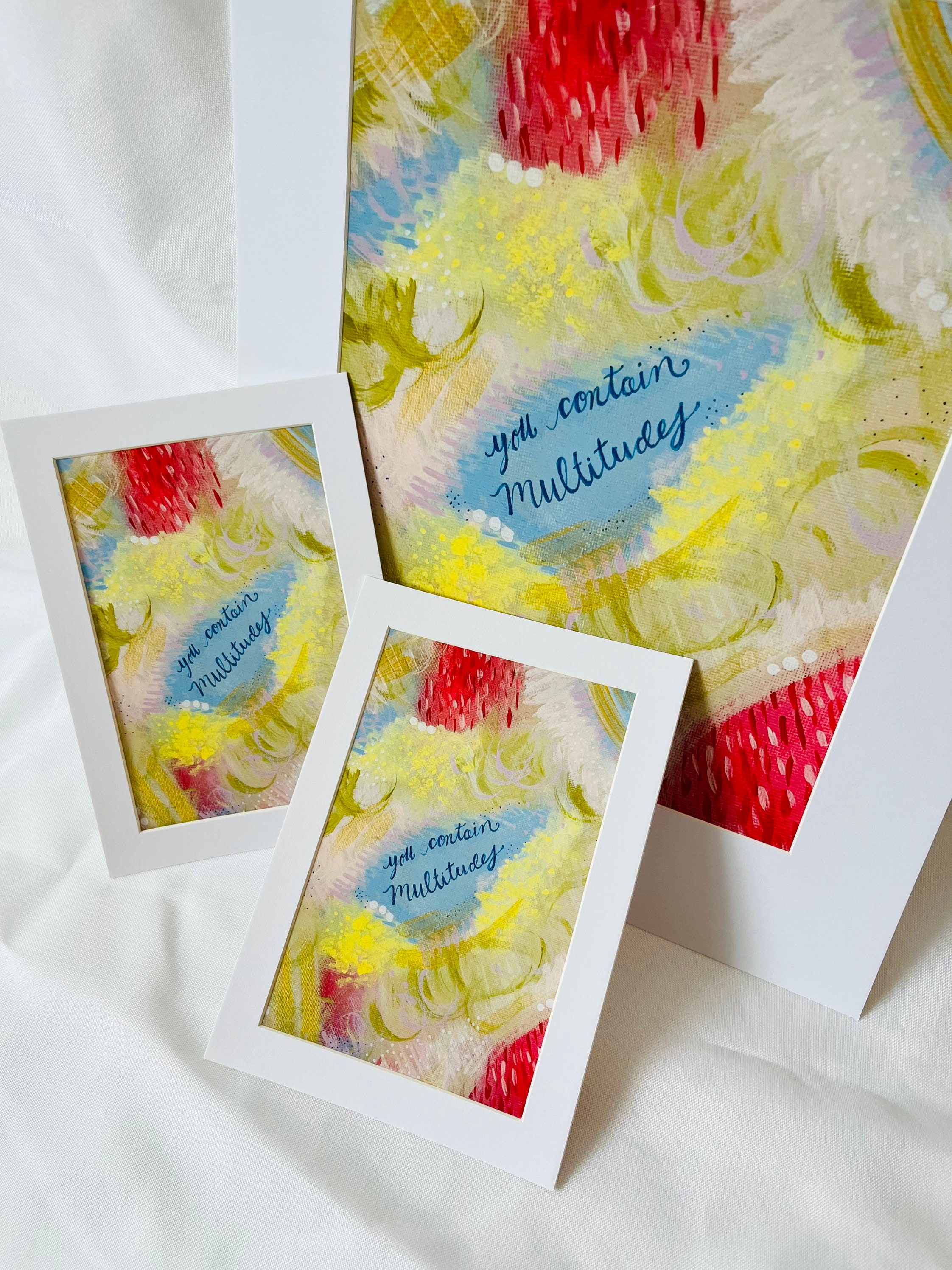 You Contain Multitudes Walt Whitman Mindfulness Art - Etsy UK