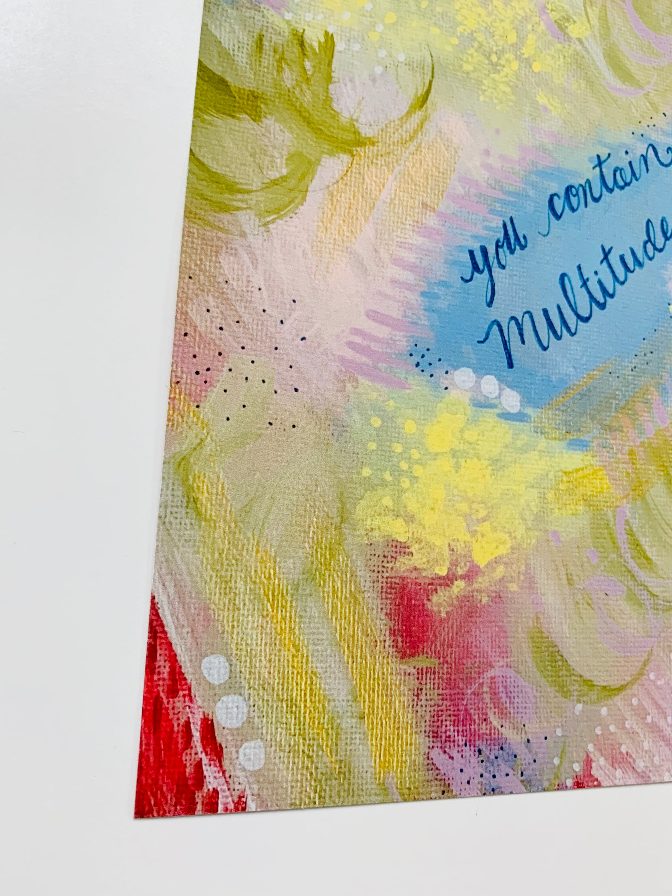 You Contain Multitudes Walt Whitman Mindfulness Art - Etsy UK