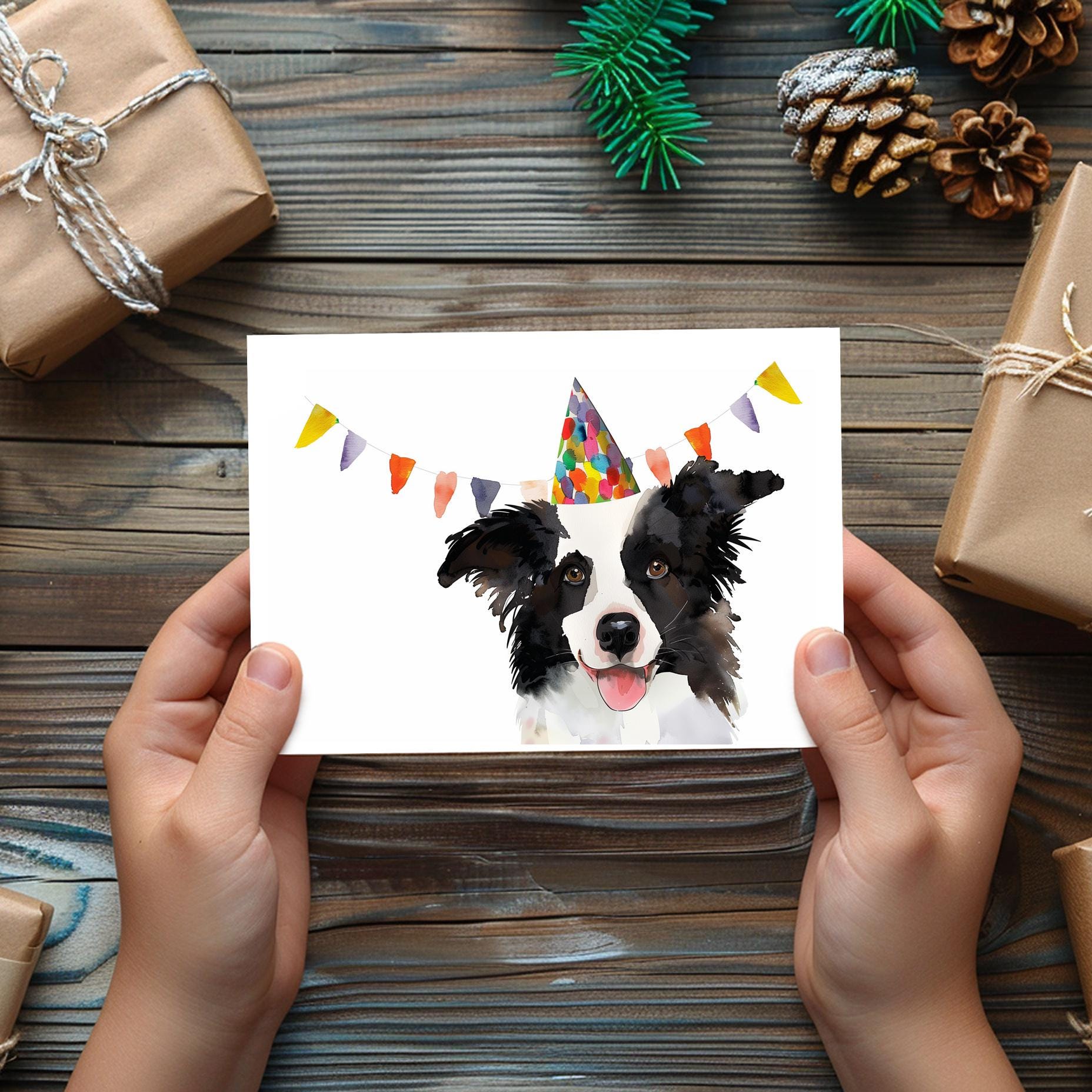 Happy Birthday Border Collie Dog | Border Collie Mom | Border Collie ...