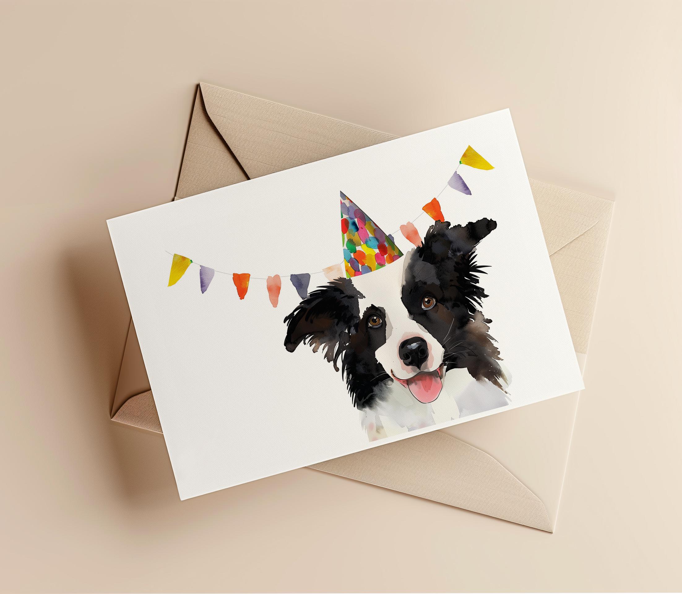 Happy Birthday Border Collie Dog | Border Collie Mom | Border Collie ...