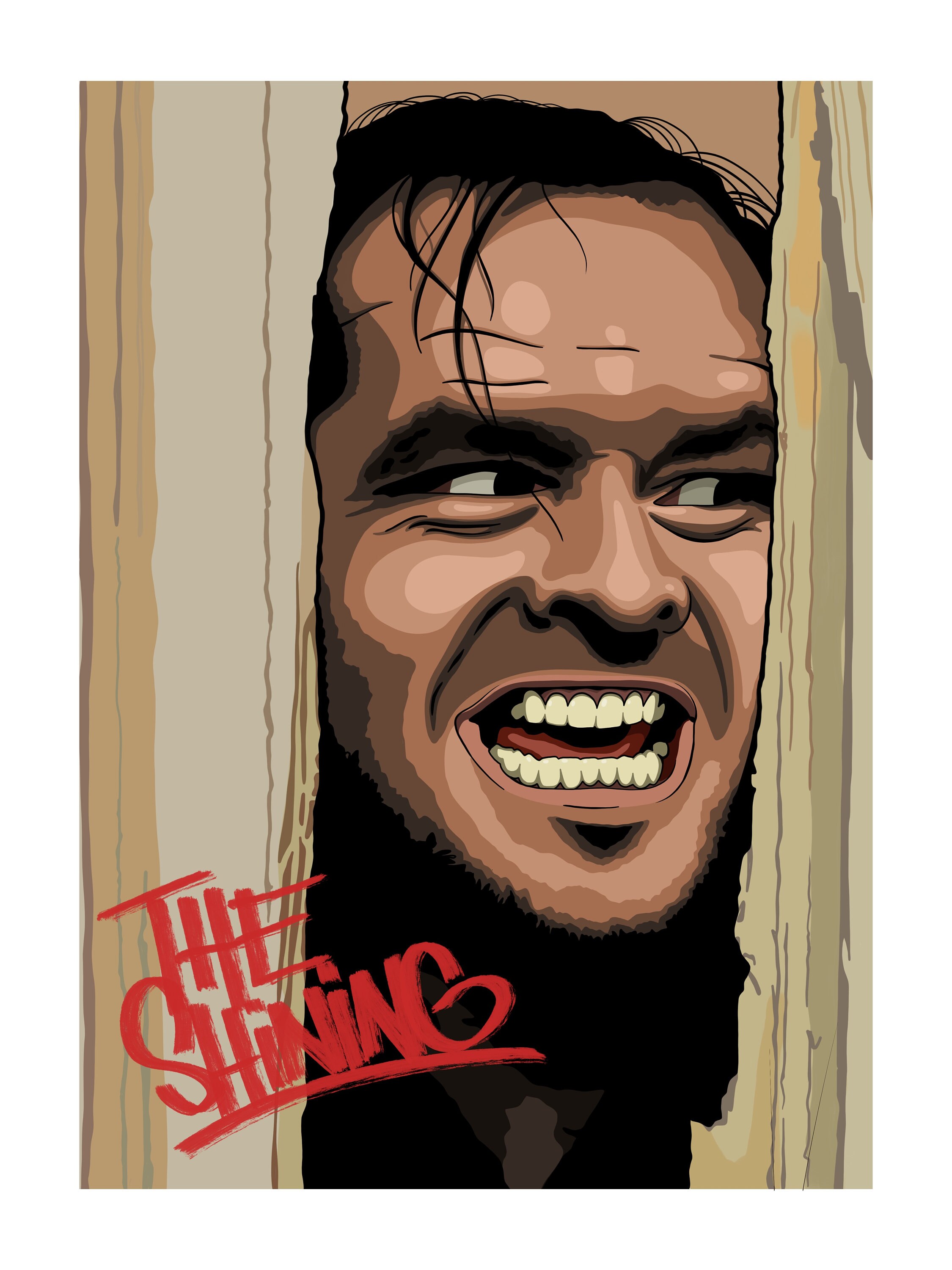 The Shining Print Poster Portrait Frame - Etsy