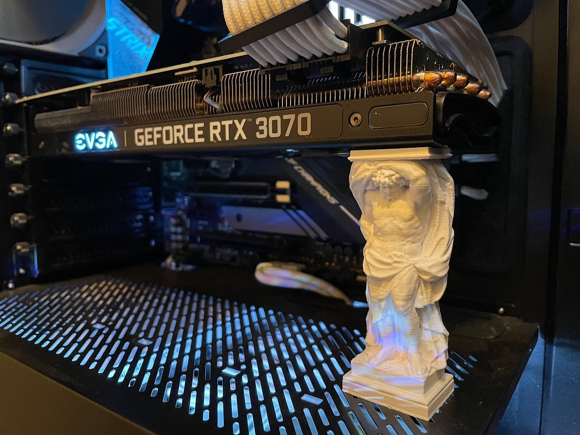 GPU Support Anti-sag 3D Printed - Etsy Australia