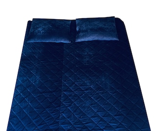 Royal Blue Throw Blanket - Etsy