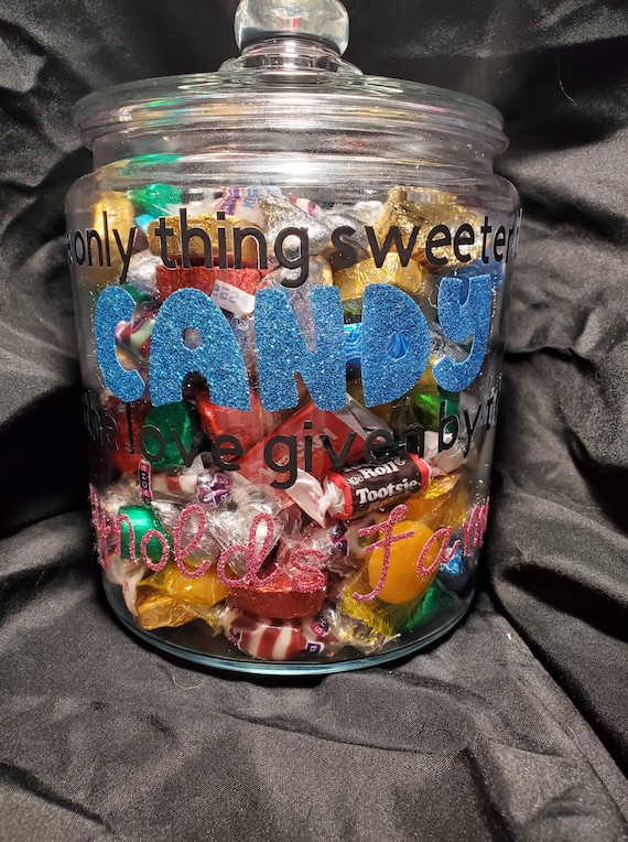 Personalized Candy Dish | Etsy