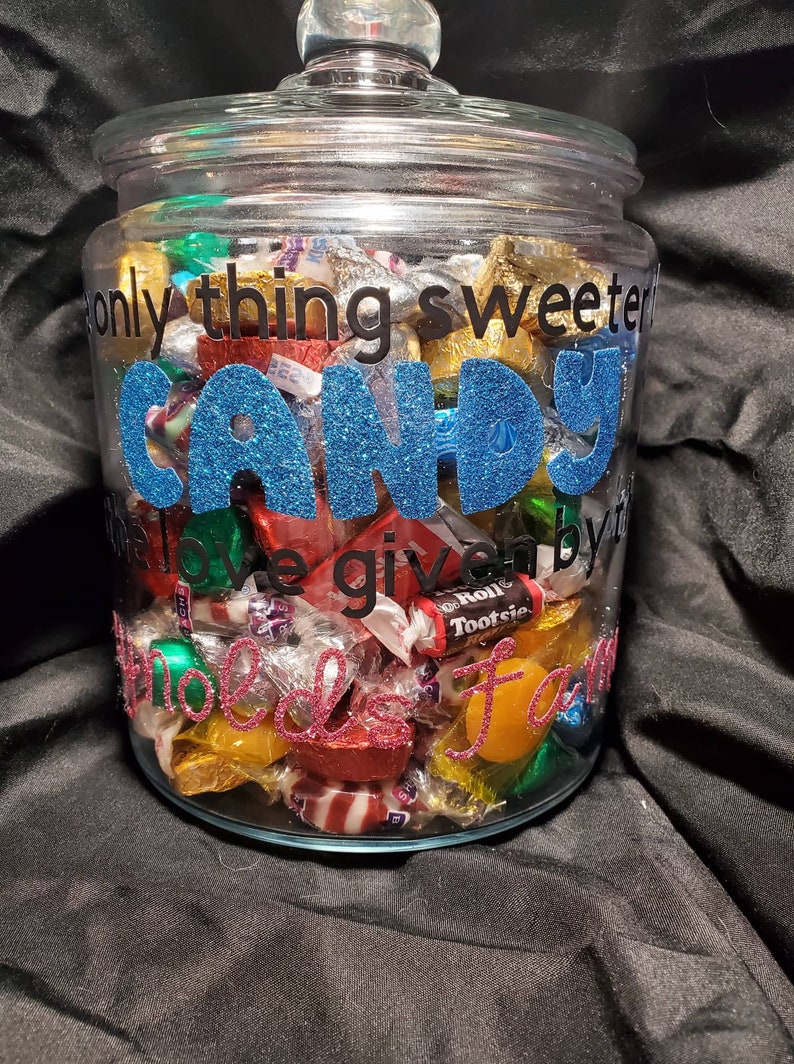 Personalized Candy Dish - Etsy