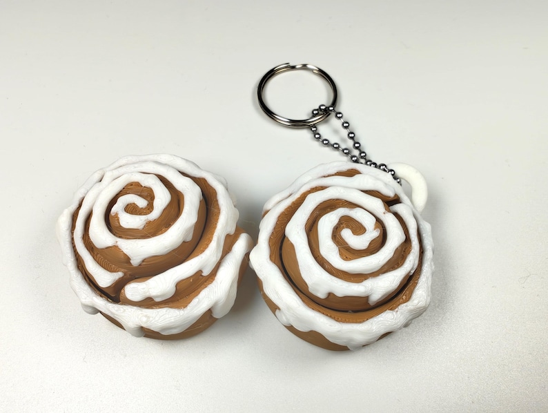 Cinnamon Swirl Fidget Clicker: 3D Printed Pastry Toy - Etsy UK