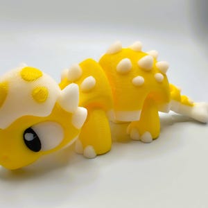 Articulated Dinosaur Fidget Dino Model Baby Dinos – Flexible 3D Printed ...