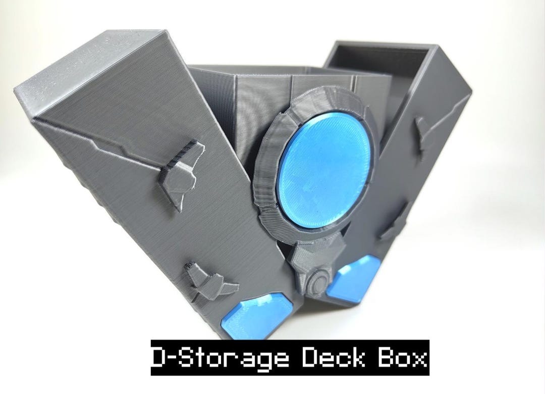 3D Printed Deck Box: Liberator D-storage - Customisable Card Case - Etsy