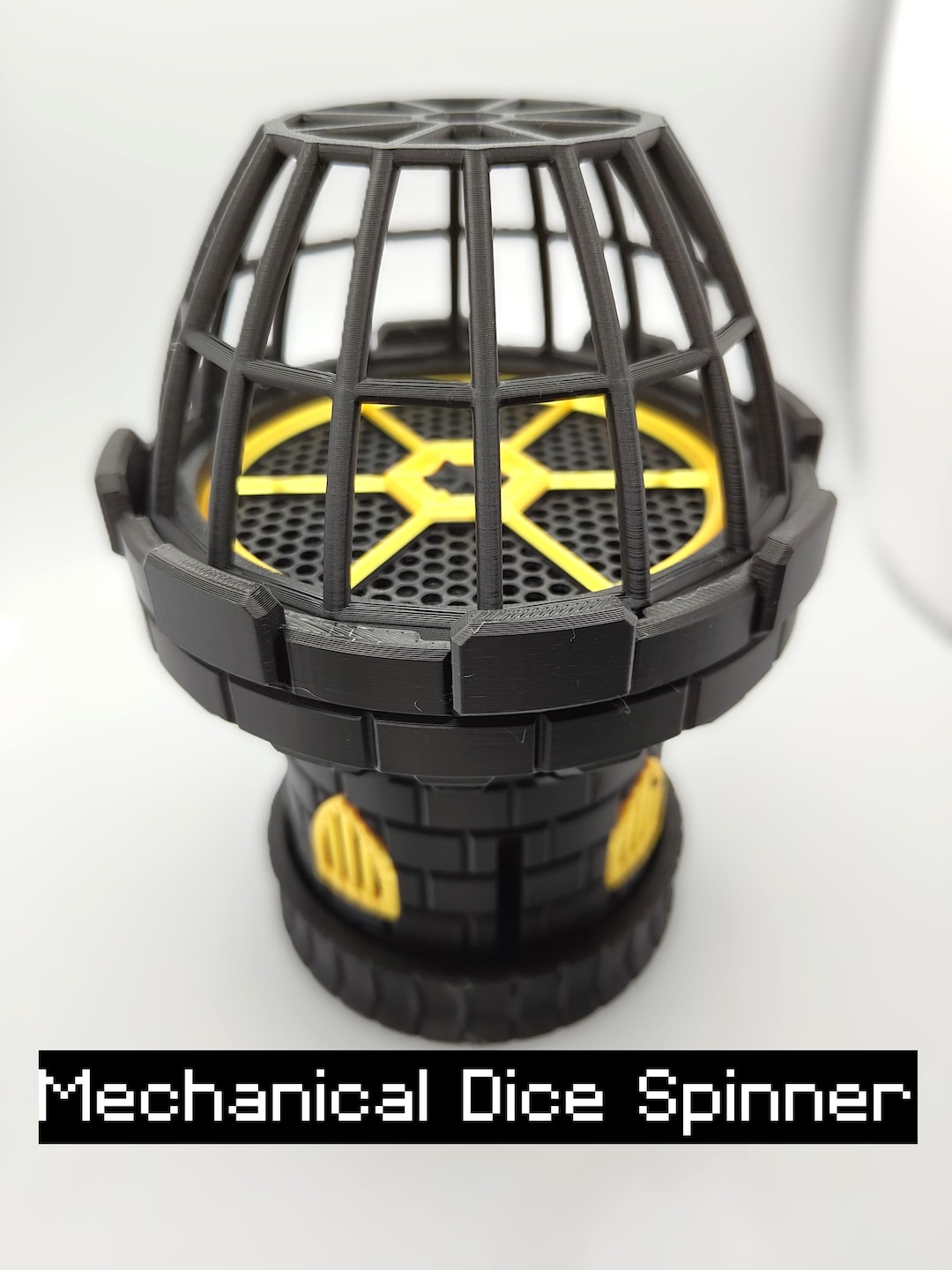 Mechanical Castle Dice Spinner – 3D Printed Interactive Spinning ...