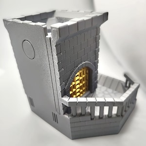 Gatekeeper Castle Dice Tower – 3D Printed Functional Gate Mechanism ...