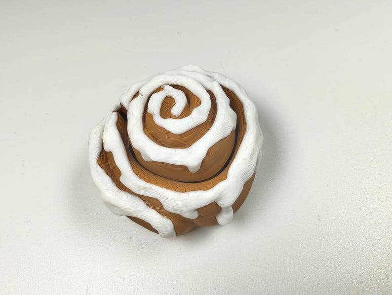 Cinnamon Swirl Fidget Clicker: 3D Printed Pastry Toy - Etsy UK